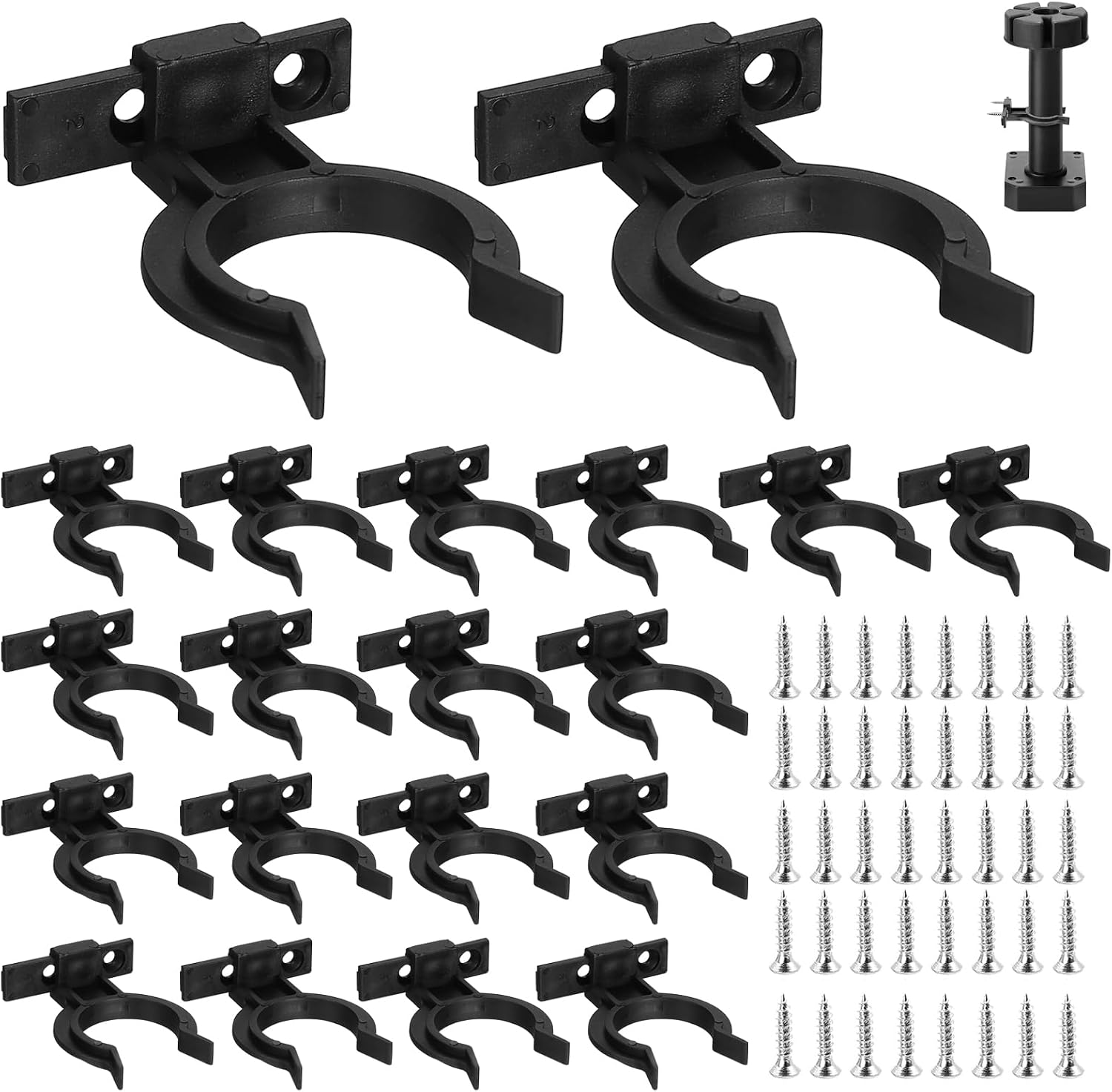 20 Pcs Kickboard Clips, Kitchen Kick Board Plinth Clips, Bath Panel ...