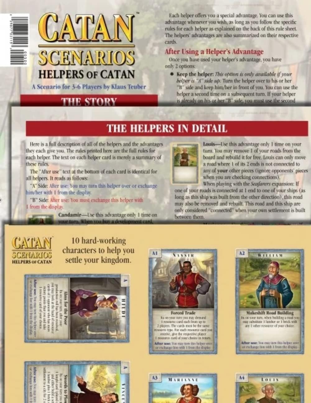 Amazon.com: Helpers of CATAN SCENARIO EXPANSION - Enhance Your CATAN ...