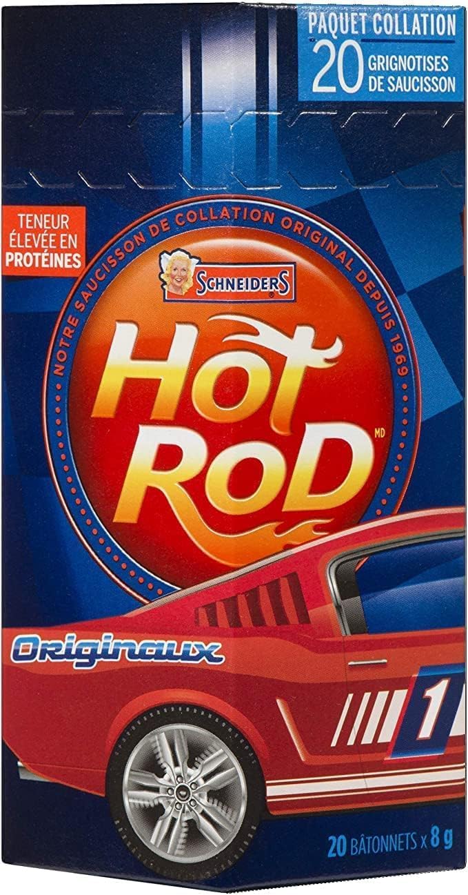 Hot Rod Sausage Snacks Bundle. Includes (1) Package of Schneiders Hot ...