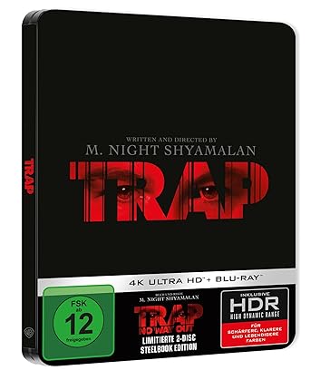 Trap: No Way Out - Limited Steelbook (4K UHD+ Blu-ray) : Amazon.com.mx ...