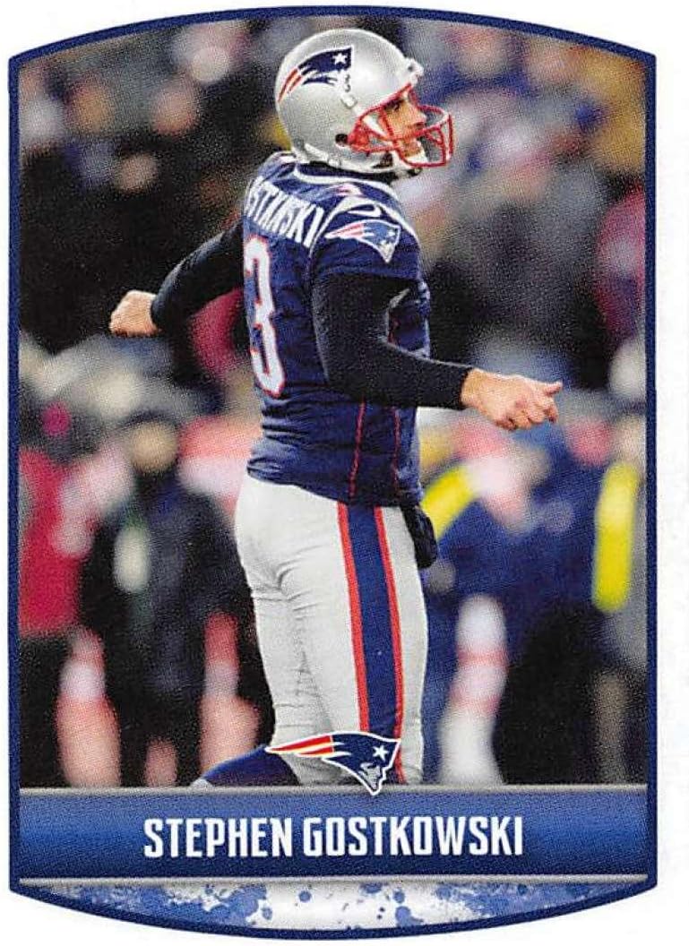 Amazon.com: 2018 Panini NFL Stickers Collection #57 Stephen Gostkowski ...