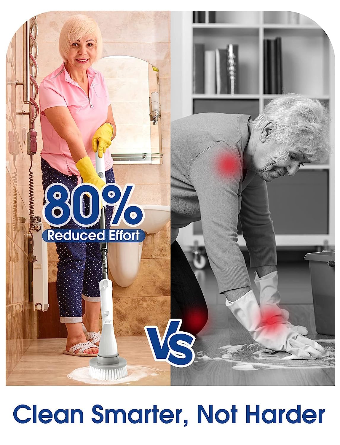 Ontel Turbo Scrub PRO 360 Cordless Rechargeable Floor, 59% OFF