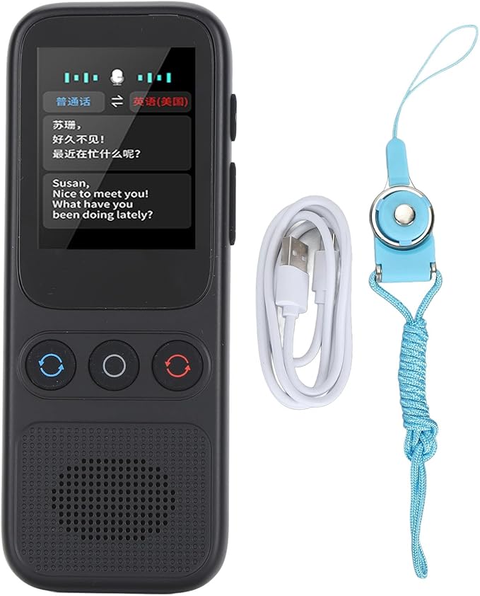 Amazon.com : Language Translator Device, S80 Two Way Translator in 138 ...