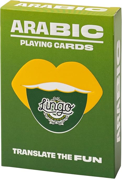 Amazon.com: Arabic Lingo Playing Cards | Travel Flashcards | Learn ...