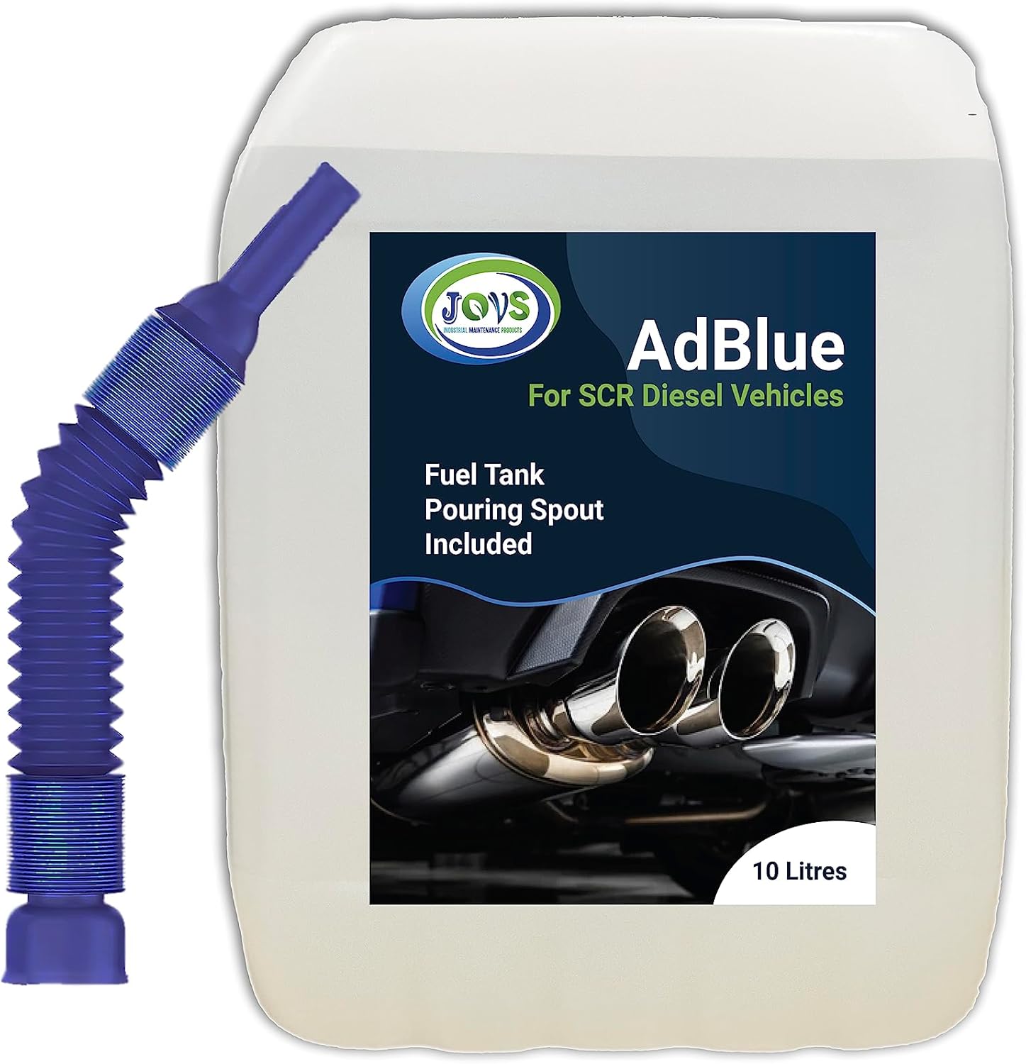 Jovs AdBlue 10 Liters with Spout – Diesel Exhaust Fluid Additive for ...