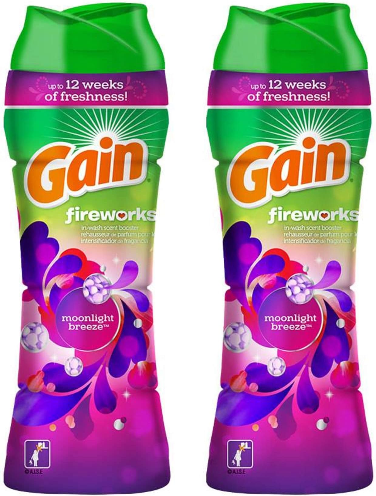 Amazon.com: Gain Fireworks In-Wash Scent Booster - Moonlight Breeze ...