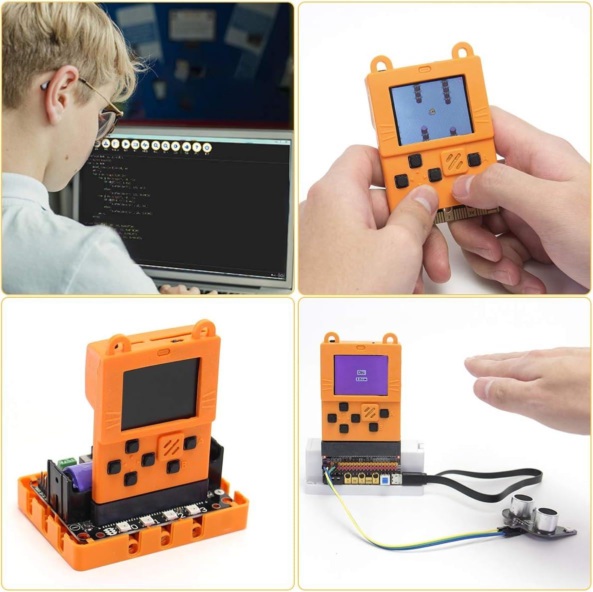 KittenBot Meowbit – Consola codificable para computadora de juegos ...