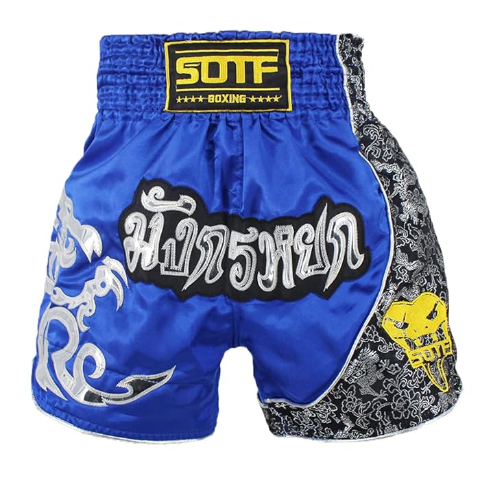 Buy SOTF Boxing Shorts for Men Training Muay Thai Short Men Fight ...