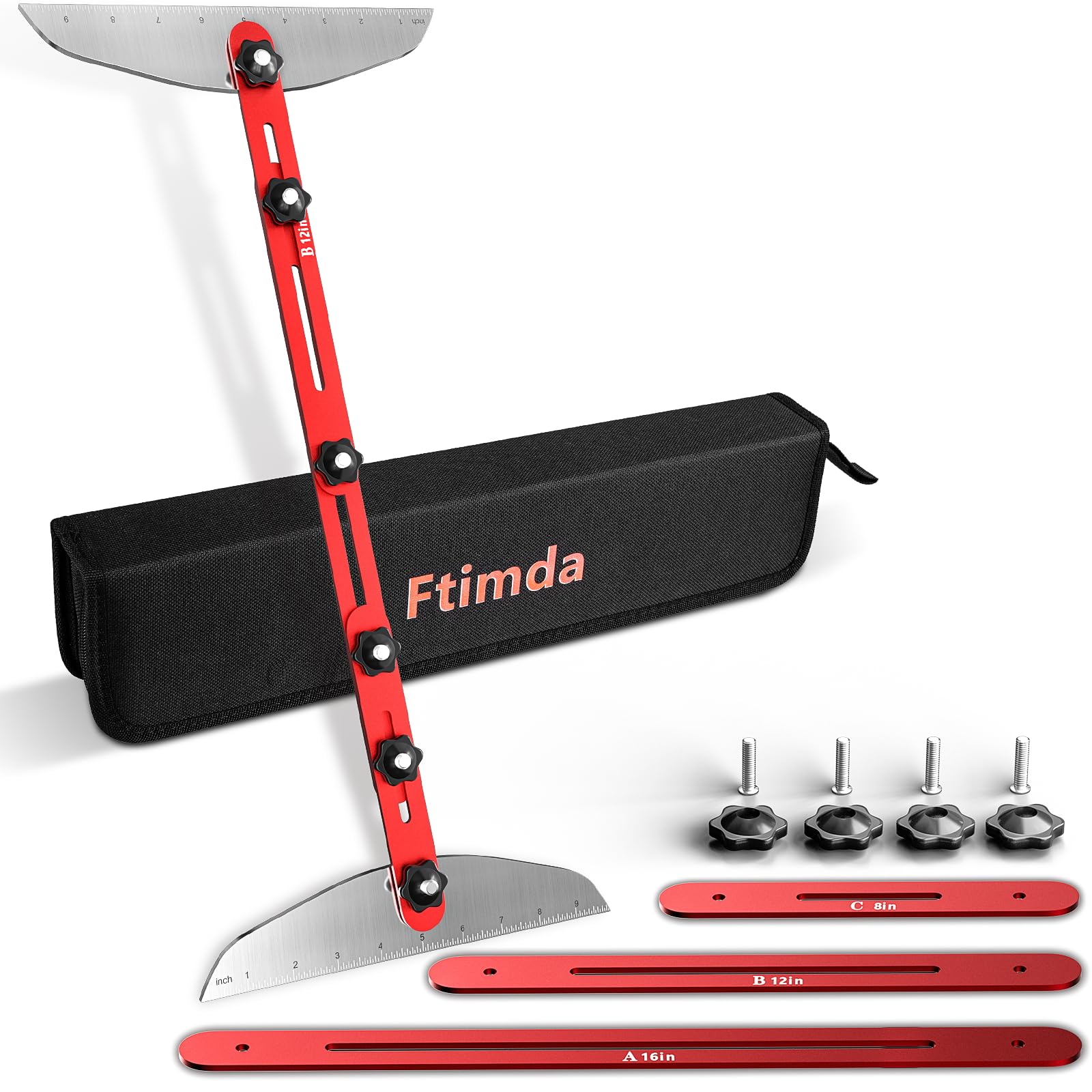 Amazon.com: Stair Tread Template Tool - Premium Stair Gauge Set & Stair ...