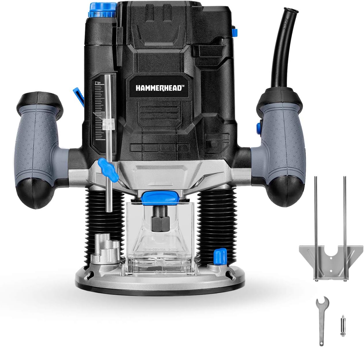 WEN RT6033 - Kit de enrutador de carpintería de 15 amperios con estuche ...