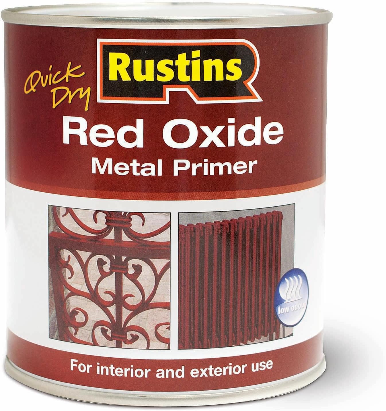 Amazon.com: Rustins REDOW500 Quick Dry Red Oxide 500ml, 500 ml