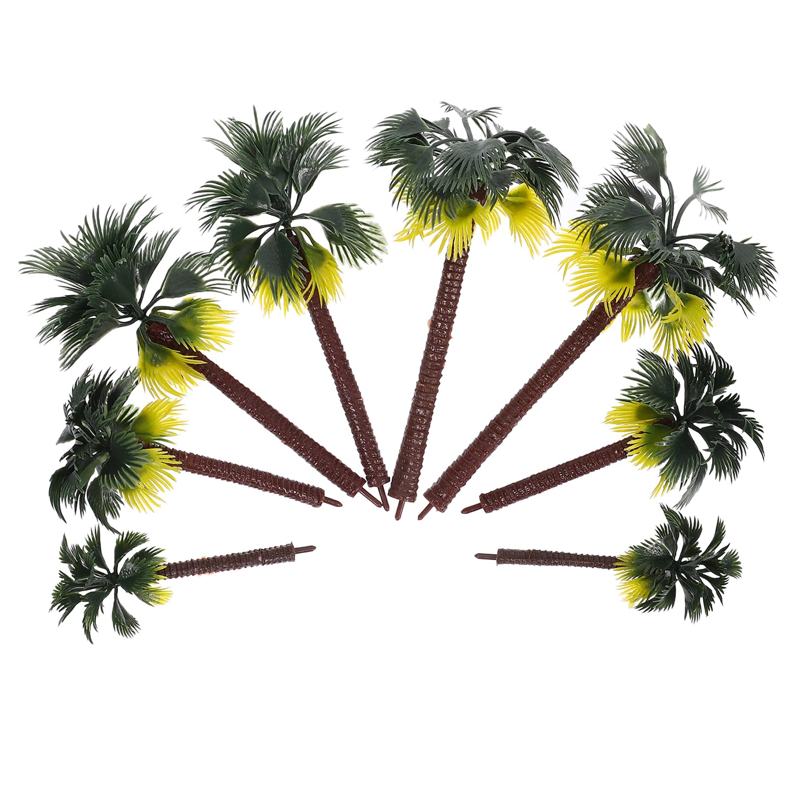 Amazon.com: MAGICLULU 8pcs Mini Tropical Palm Tree Model Simulated ...