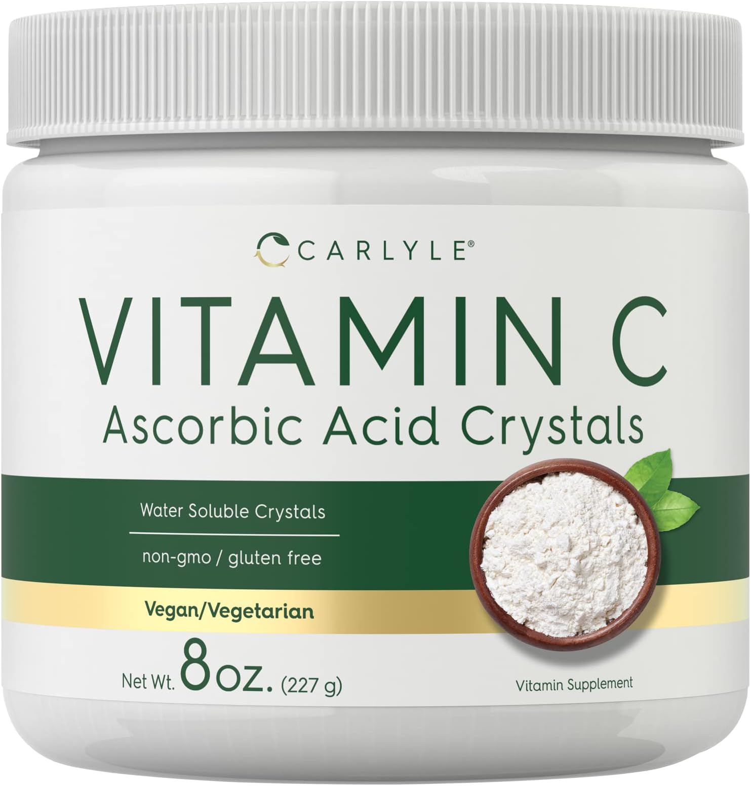 Amazon.com: Vitamin C Powder Pure Ascorbic Acid Soluble Fine Non GMO ...