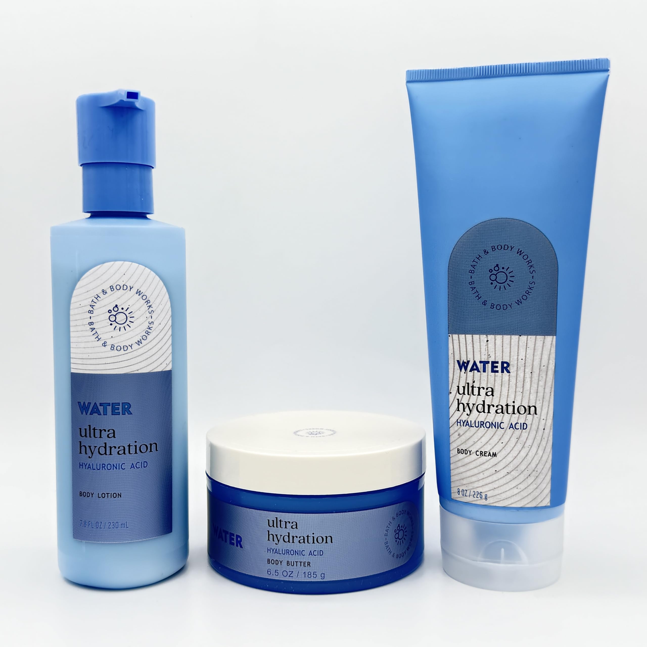Amazon.com : Water Ultra Hydration 3-Piece Body Moisturizing Set with ...