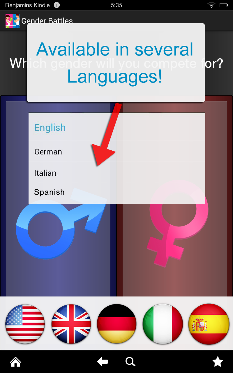 Gender Battle - App on Amazon Appstore