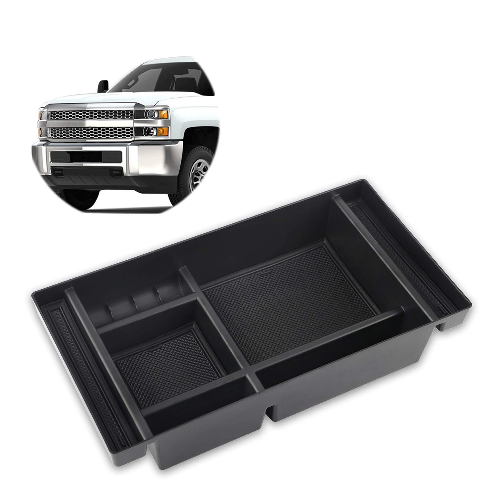 Buy Richeer Center Console Organizer Tray Compatible with 2019-2022 ...