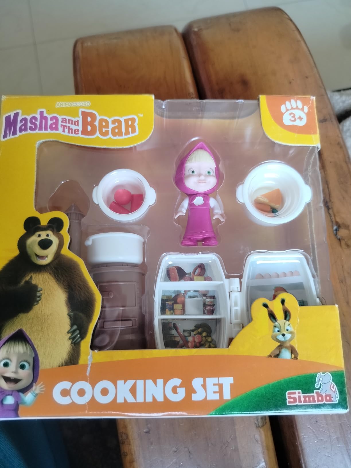 Buy Masha and the Bear Mini Cooking Set By Fratelli Masha Doll Playset ...