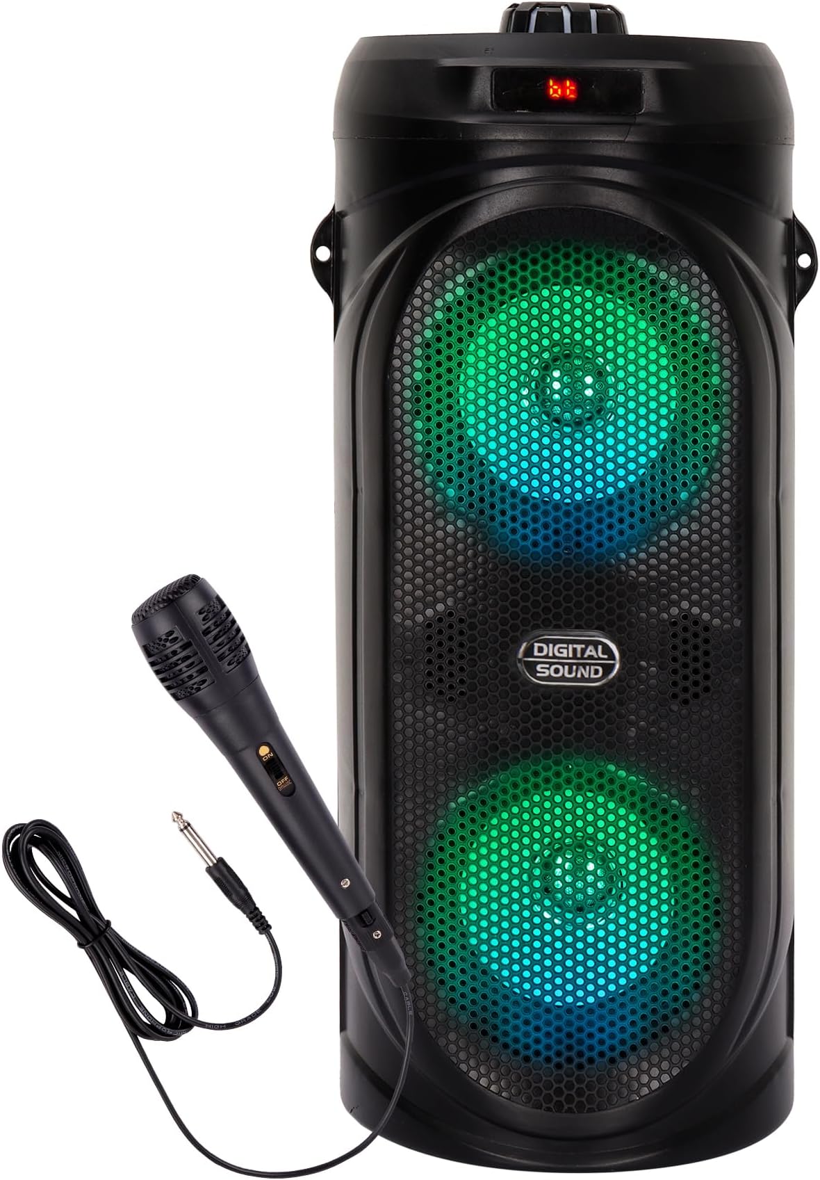 Krisons Comet 4" Double Woofer 40W Multi-Media Bluetooth Party Speaker ...