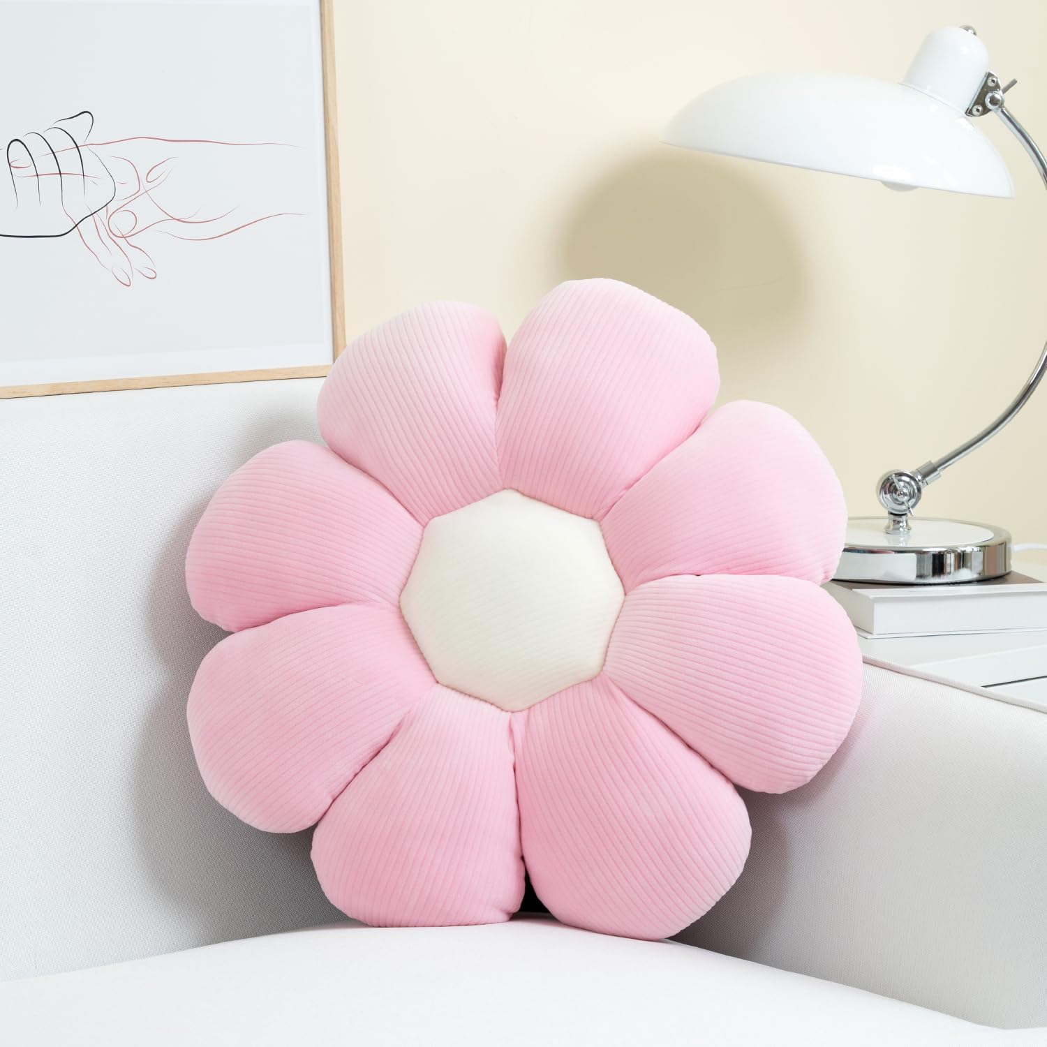 Amazon.com: Sioloc Flower Pillow,Flower Shaped Throw Pillow Butt ...