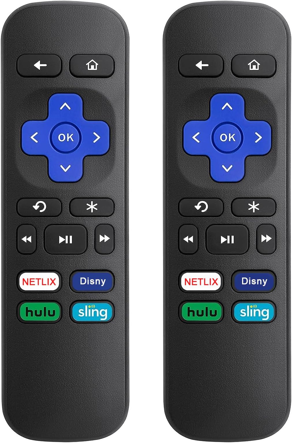 Amazon.com: VINABTY Replaced Simple IR Remote fit for Roku Premium ...
