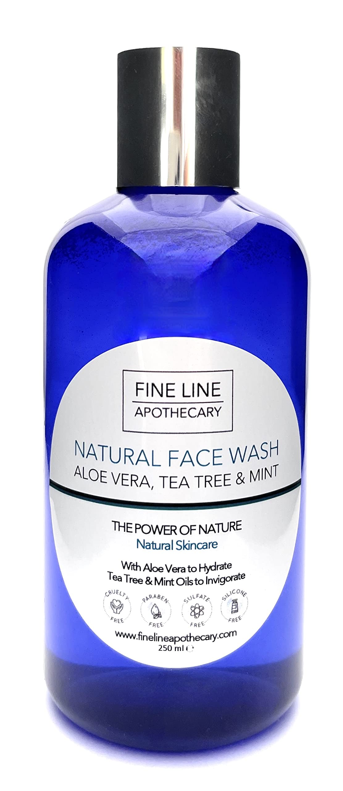 Fine Line Apothecary - 99% Natural - Face Wash - Aloe Vera, Tea Tree ...