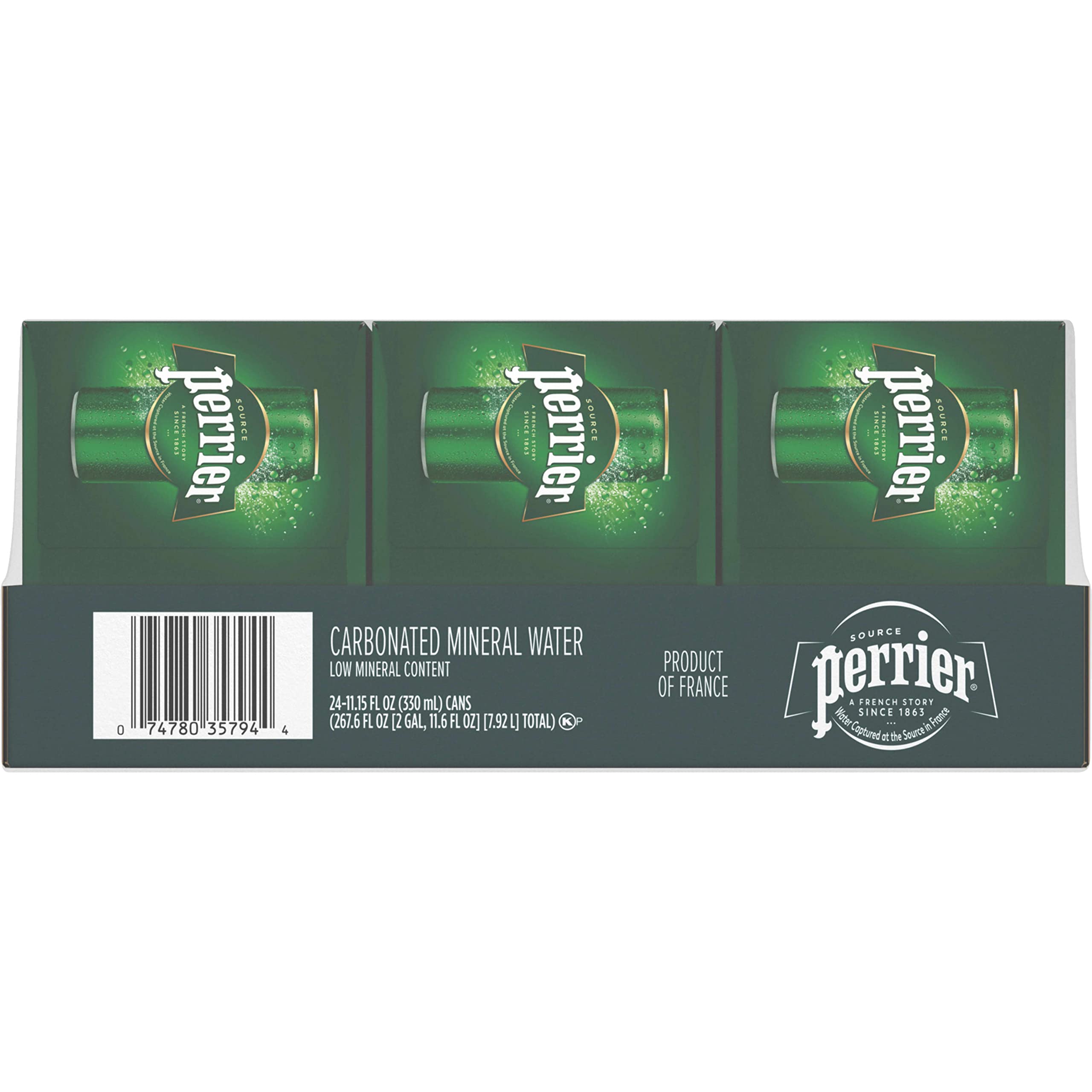 Buy Perrier Sparkling Water, 11.15 Fl Oz Cans (24 Count) Online at desertcart INDIA