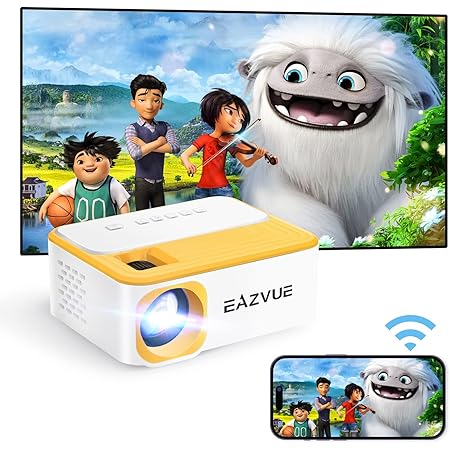 Amazon.com: PURSHE Mini Bluetooth Projector 9500 Lumens, Full HD 1080P ...