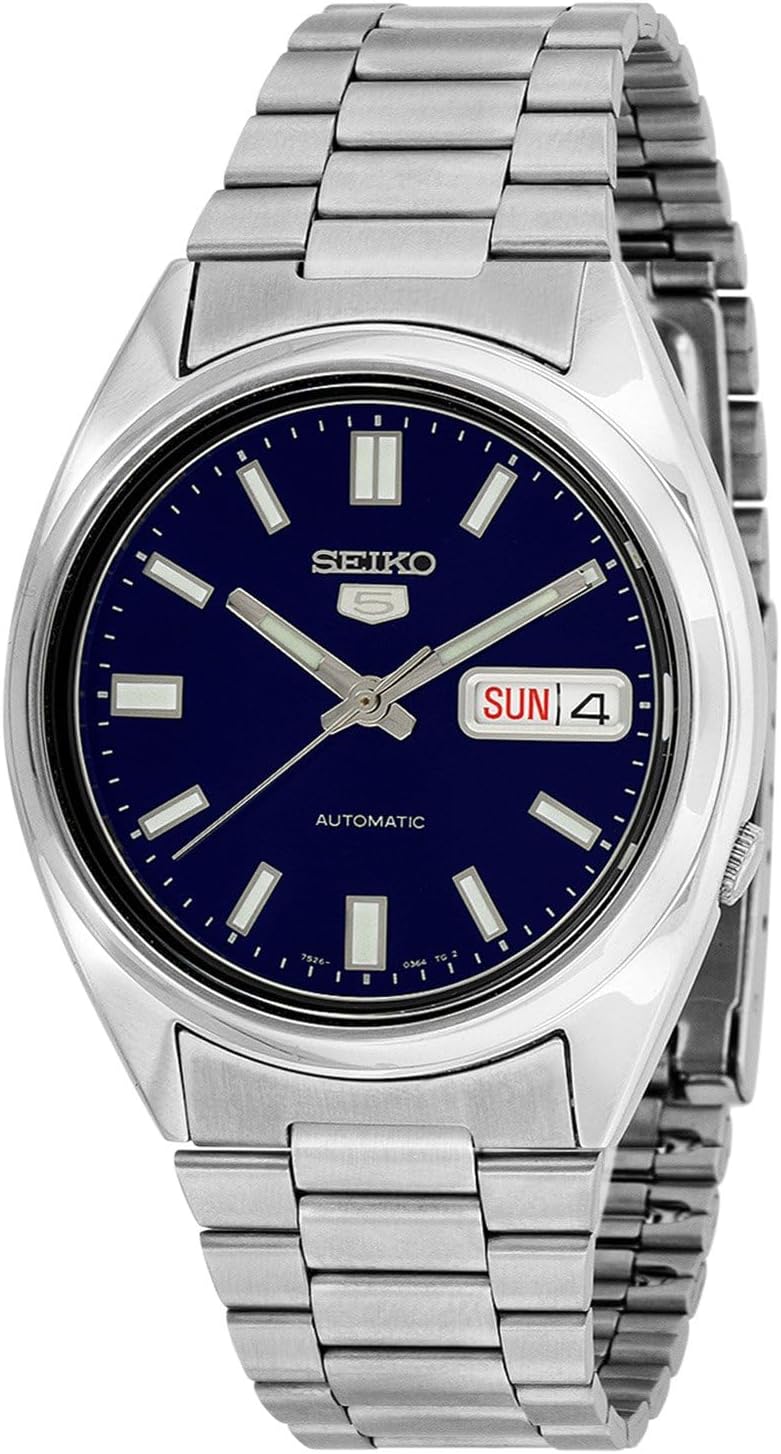 Seiko Men Analogue Automatic Watch With Stainless Steel Strap SnXS77K ...