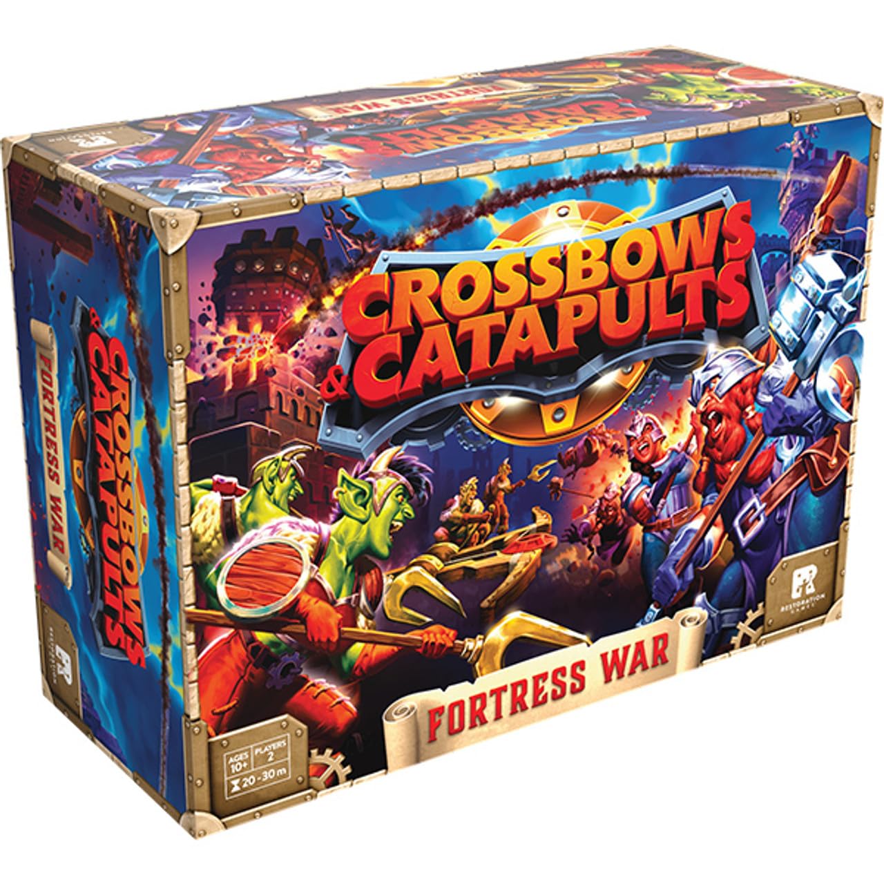 Amazon.com: Crossbows & Catapults Board Game: Fortress War : Toys & Games