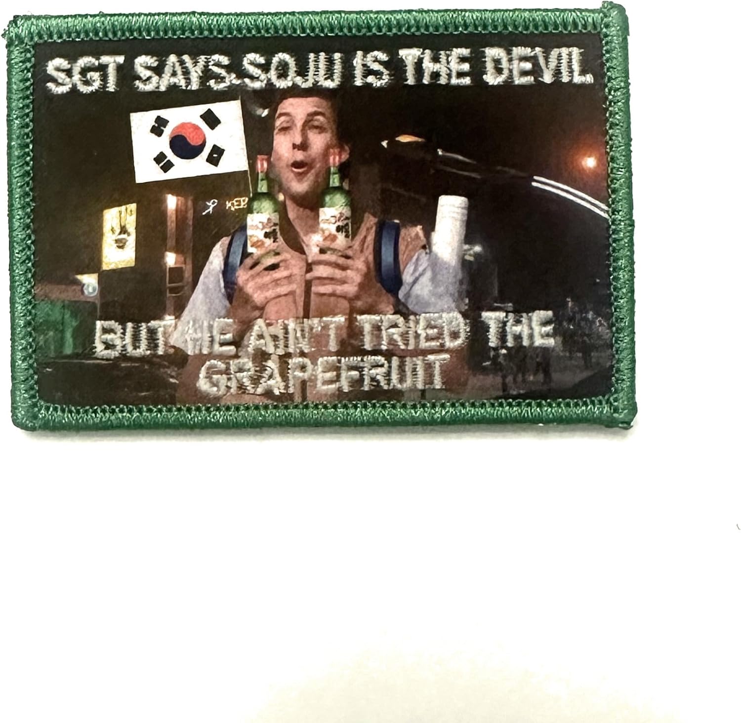 Amazon.com: Soju is The Devil Morale Patch (1) : Clothing, Shoes & Jewelry