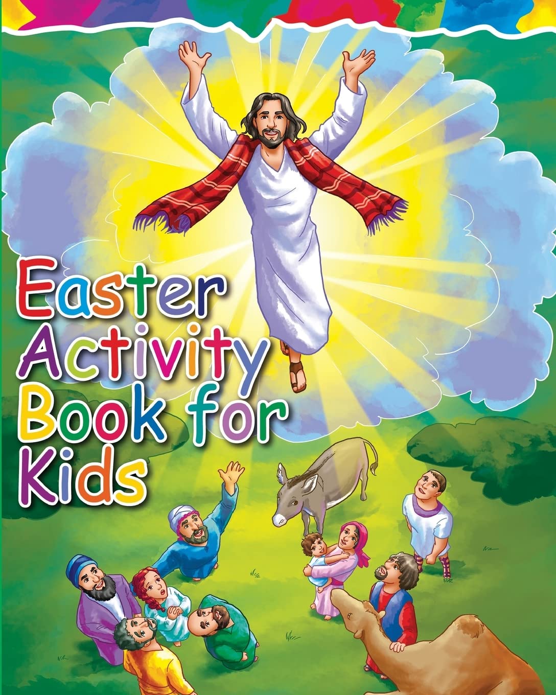 Amazon.com: Easter Activity Book for Kids: The Story of Easter Bible ...