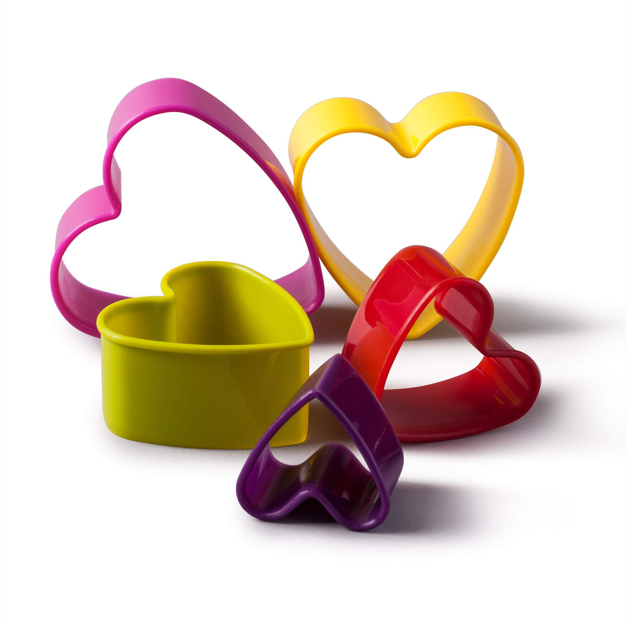 Kilo N202 Heart Biscuit/Cookie Cutters, Set of 5 Various Sizes – Boxed ...