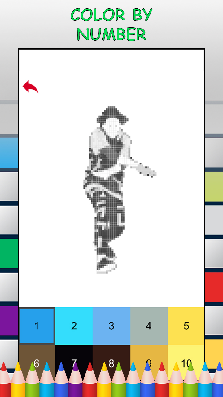 Dancing Color by Number - Free Pixel Art Game - Coloring Book Pages ...