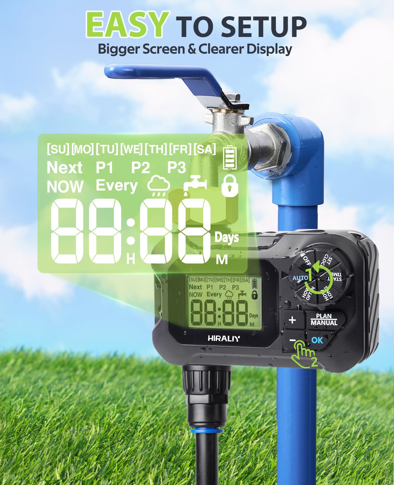 Snapklik.com : HIRALIY 118FT Automatic Drip Irrigation Kits