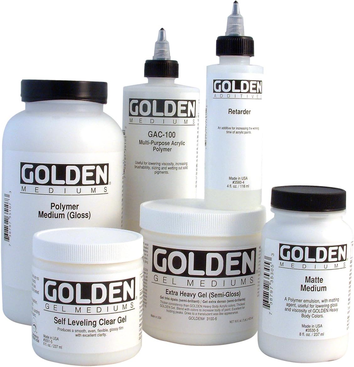 Amazon.com: Acrylic Medium Golden Matte Medium 16 Ounce