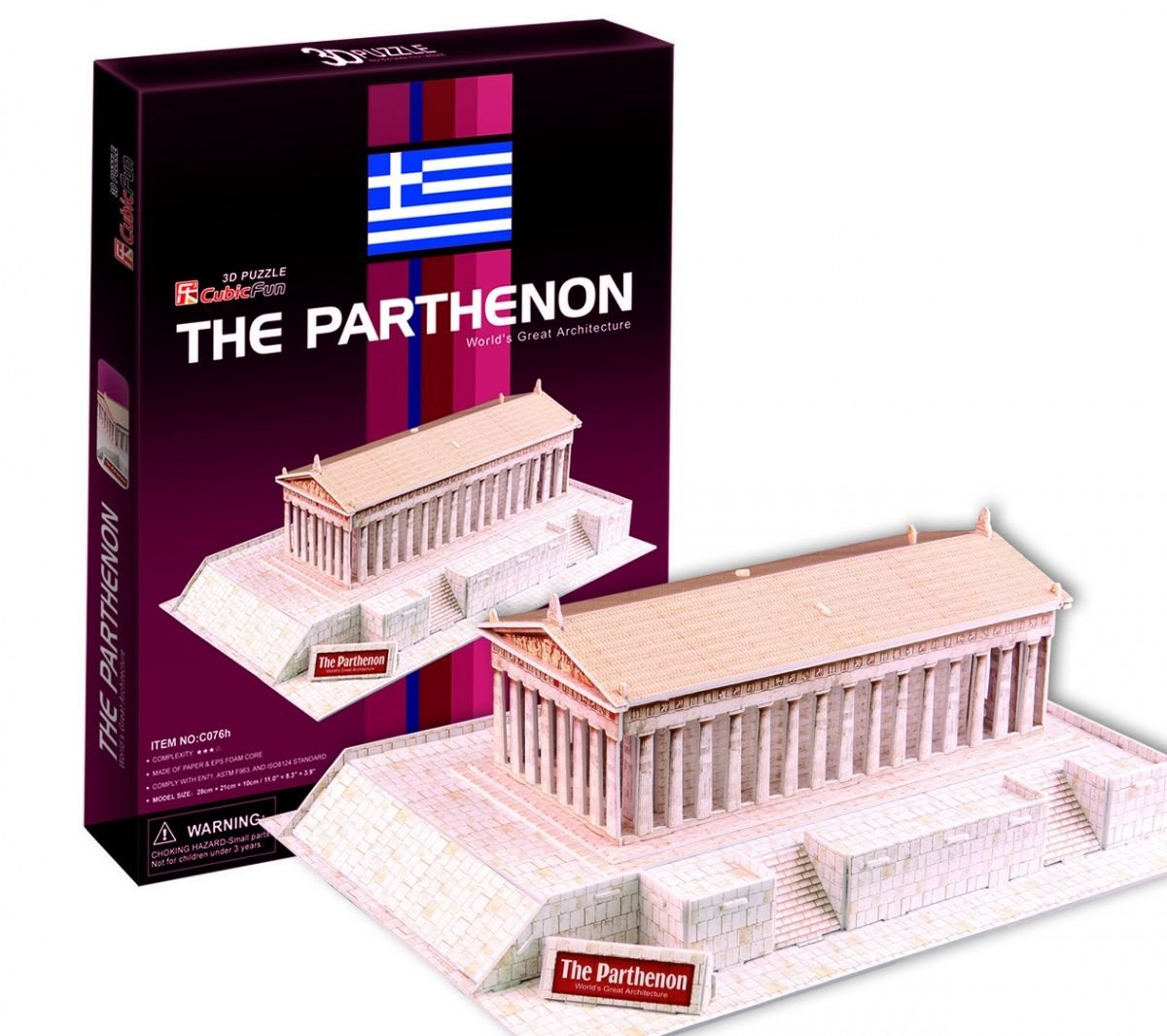 Amazon.com: Daron Parthenon 3D Puzzle: 0830715948768: Varios: Books