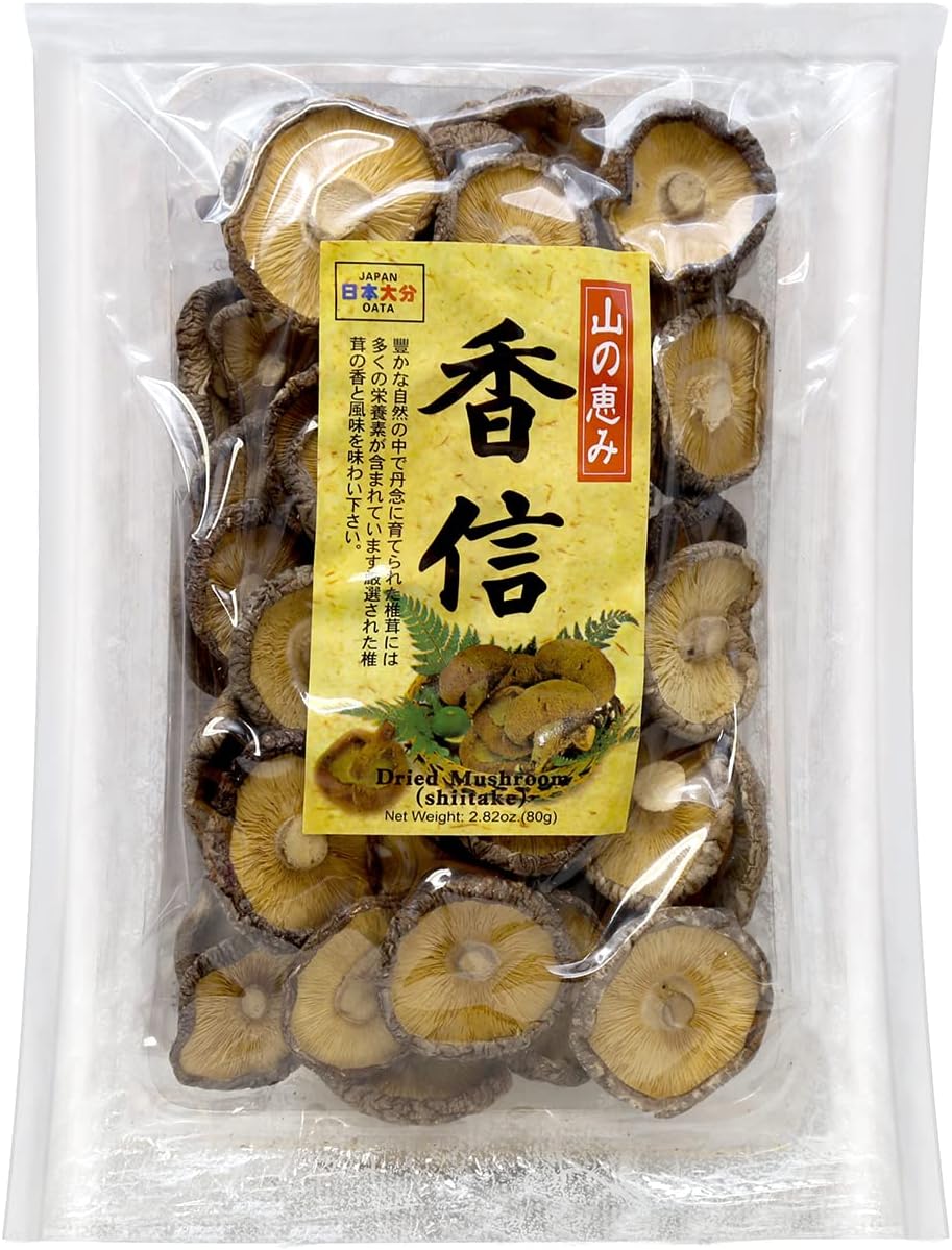 Amazon.com: Japan Oata Brand Dried Shiitake Mushrooms, Rehydrate ...