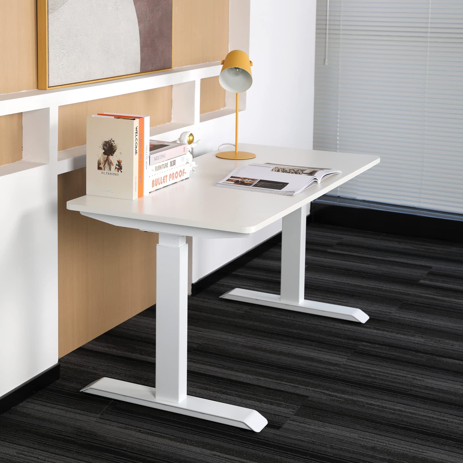 Snapklik.com : AIMEZO 48 X 24 Inch Table Top,Solid One-Piece Table Top ...