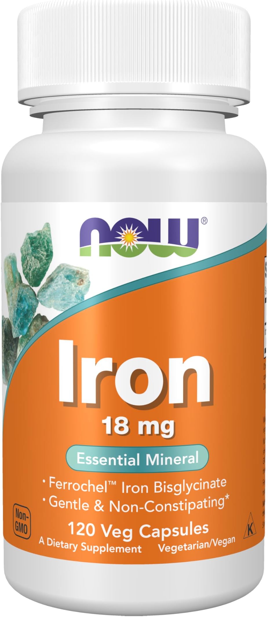 Amazon.com: Country Life Easy Iron 25mg Capsules - Gentle Non ...