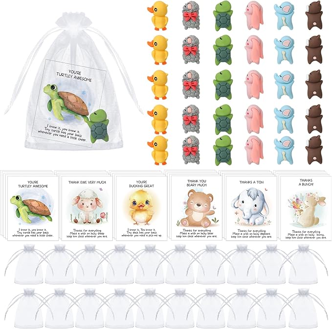 Amazon.com: Ceenna 90 Pcs Employee Appreciation Gifts Animal Pun Lapel ...