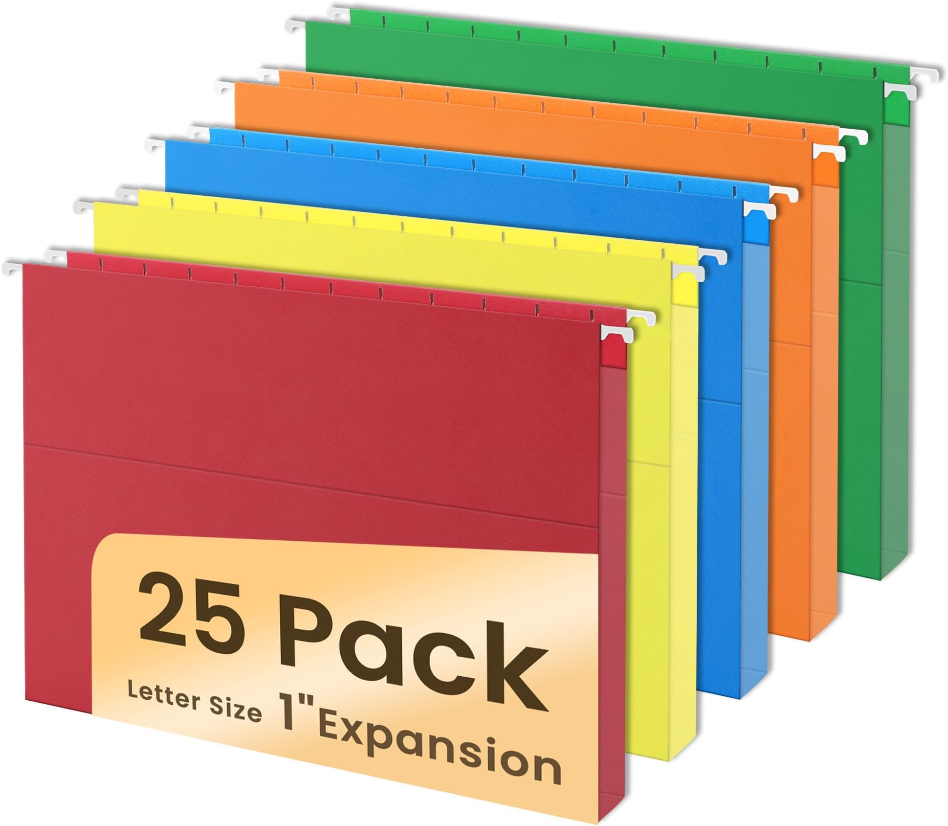Amazon.com : Staples Poly Expanding Hanging File Pockets, Letter ...
