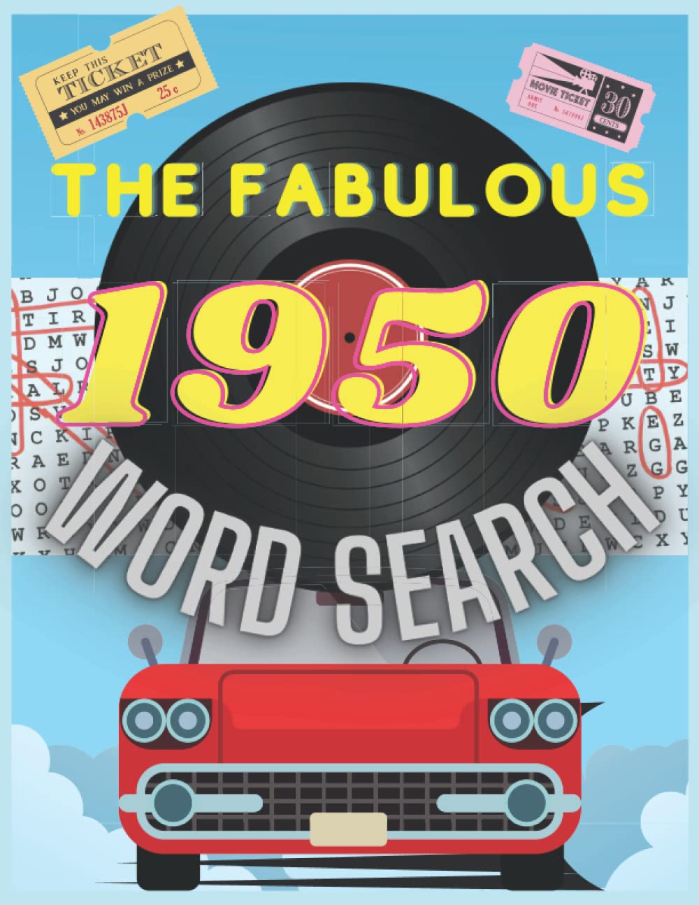 Buy The fabulous 1950s Word Search Large Print for Adults, Seniors and ...