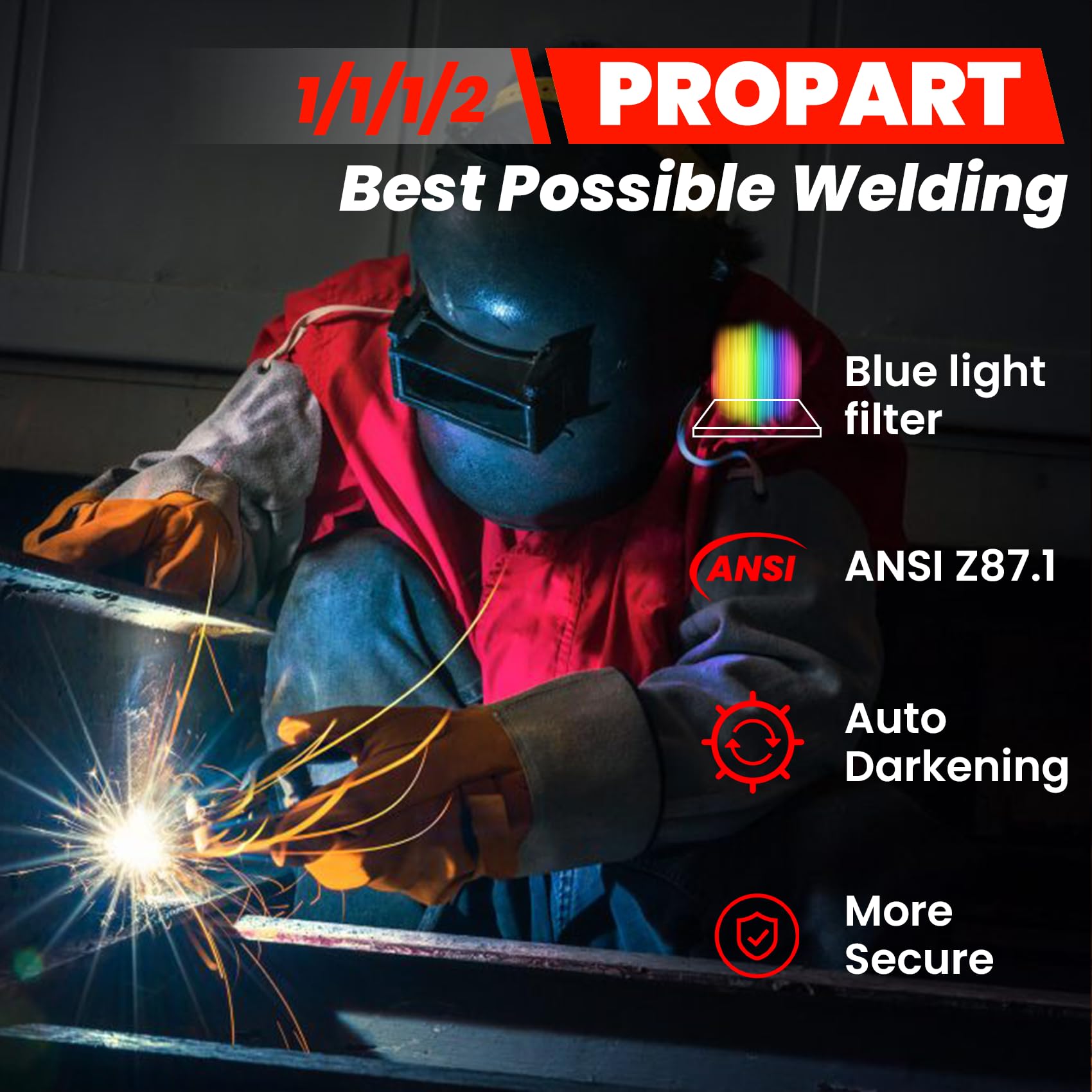 Snapklik.com : 24.25 Auto Darkening Welding Lens - Shade 5-13 ...