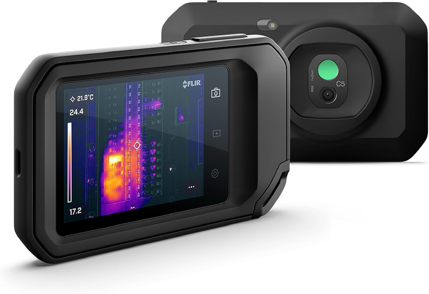 FLIR C5 Compact Thermal Imaging Camera with Wifi: High Resolution ...