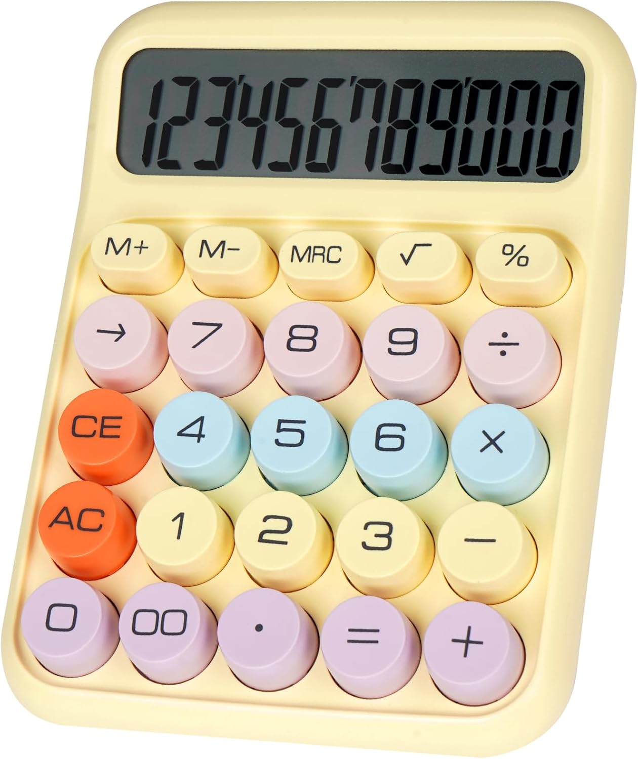 Amazon.com : DANRONG Mechanical Switch Calculator with Big Buttons ...