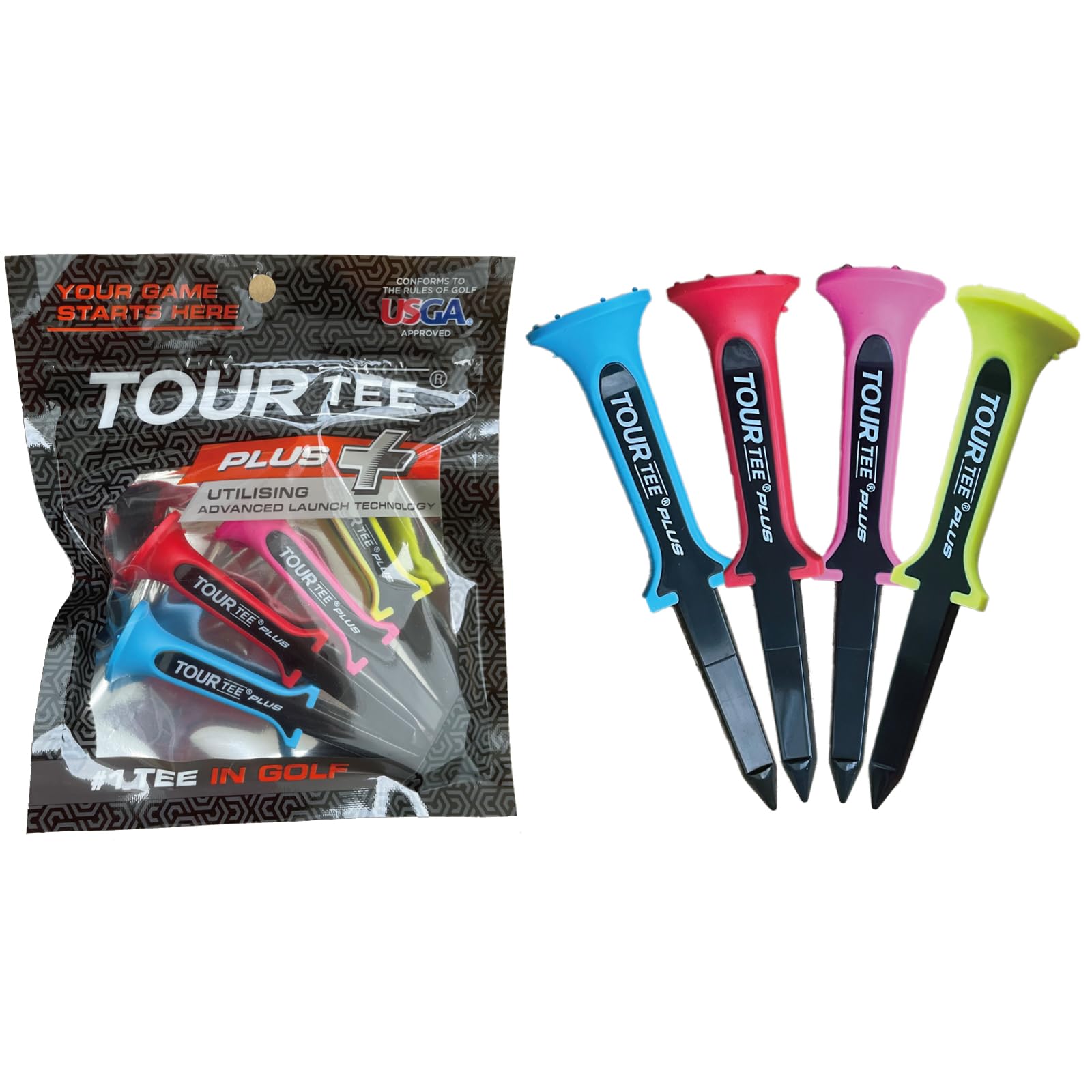 新品 TOUR TEE PLUS ツアーティープラス T-496 4本入り 当社の - ラウンド用品・アクセサリー