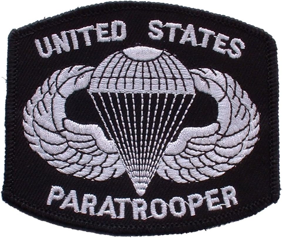 Amazon.com: Airborne Jump Wings Paratrooper Embroidered Iron on Sew on ...
