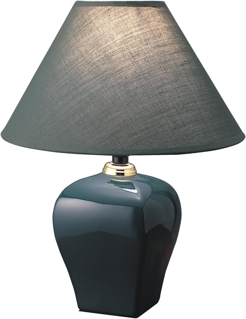 SH Lighting Square Accent Table Desk Lamp - 15" Tall Great Fit in ...