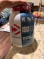 Amazon.com: Dymatize ISO 100 Hydrolyzed Whey Protein Isolate - Gourmet Chocolate 1.6 lbs ...