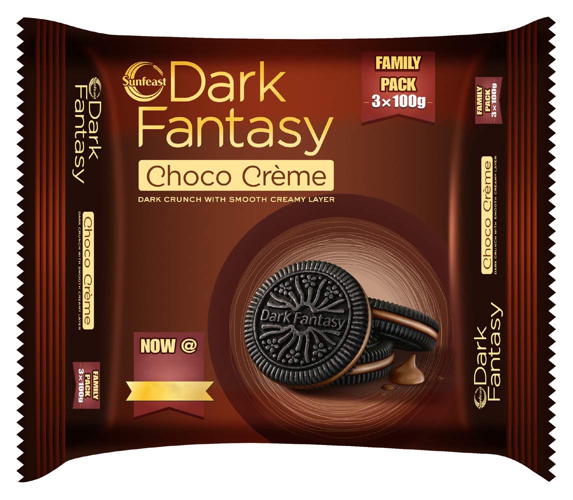 Sunfeast Dark Fantasy Cookies - Choco Creme, 300g : Amazon.in: Grocery ...